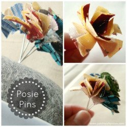 Posie Pins Tutorial and Swap - Patchwork Posse