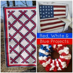 Red, White & Blue Patriotic Quilt Patterns - Patchwork Posse