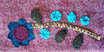 Stapling Wool Applique - Patchwork Posse