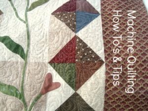 Machine Quilting with your standard Sewing Machine {Quick Tips & How to ...