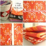 2 Ways to Fold a Fat Quarter - Keeping the Raw Edges Under Control ...