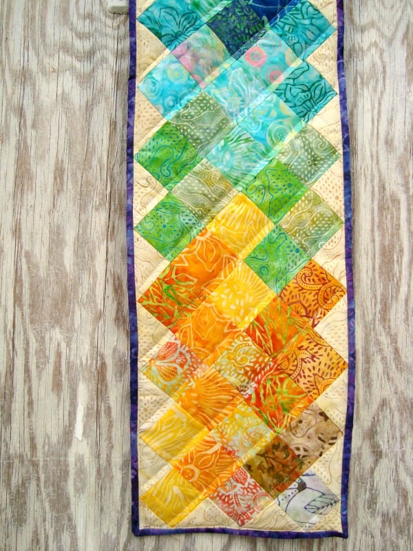 Table Runner Tutorial- Sochi Olymipcs Inspired - Patchwork Posse