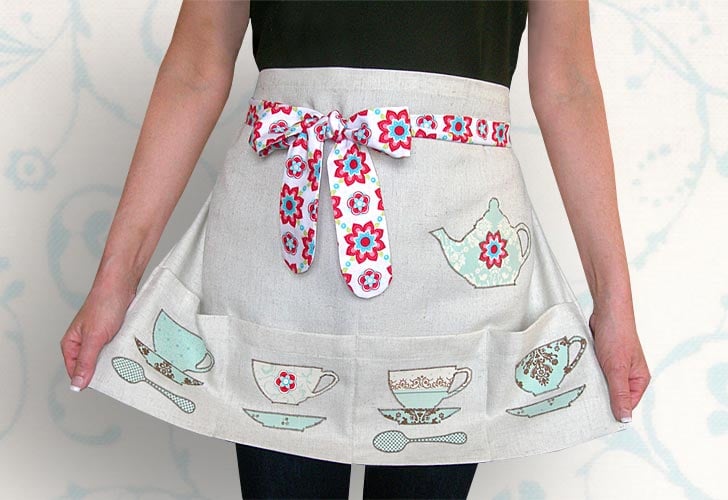 50 + Apron Tutorials for Spring Cleaning - Patchwork Posse