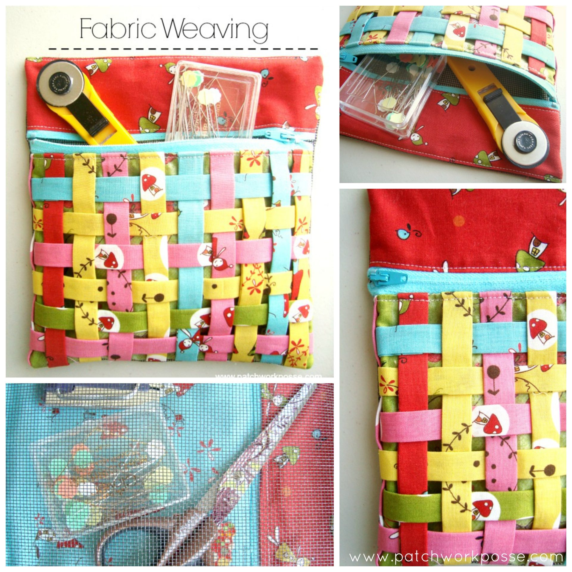 Fabric Weaving How To - Patchwork Posse