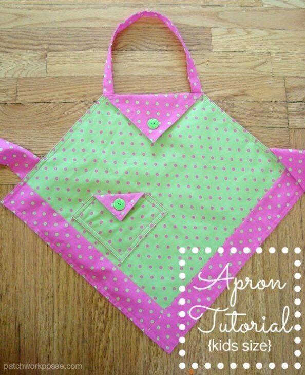 50 + Apron Tutorials for Spring Cleaning - Patchwork Posse
