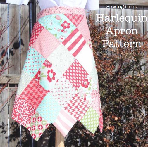 50 + Apron Tutorials for Spring Cleaning - Patchwork Posse