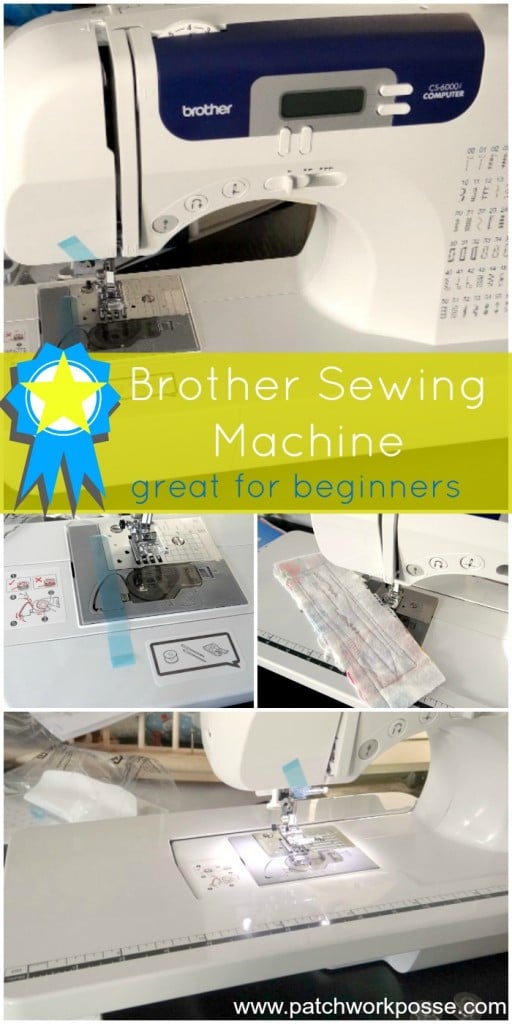 My New Brother Sewing Machine - Patchwork Posse