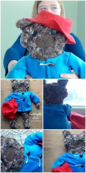 Paddington the Bear Free Pattern including Coat and Hat - Patchwork Posse