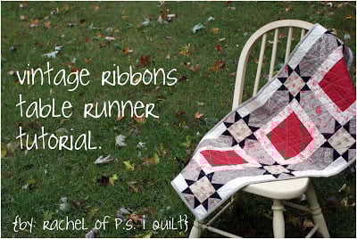 25 Table Runner Patterns - Patchwork Posse