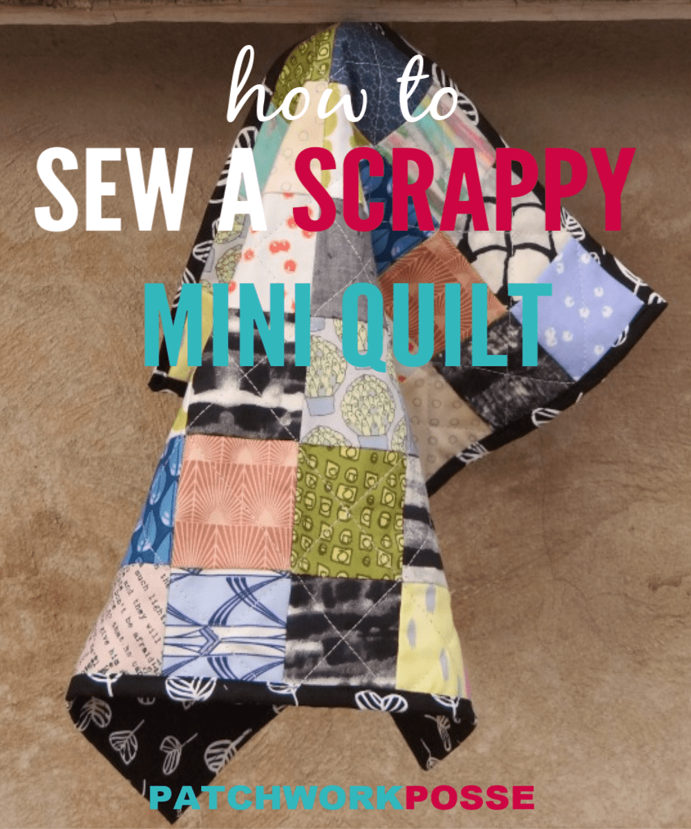 Postage Stamp Mini Quilt Tutorial - Patchwork Posse