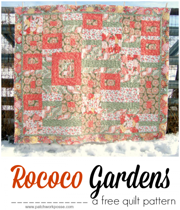 Quilt Tutorial - Rococo Gardens - Patchwork Posse