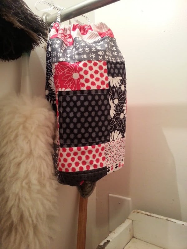 Scrappy Patchwork Plastic Bag Holder Tutorial - Patchwork Posse