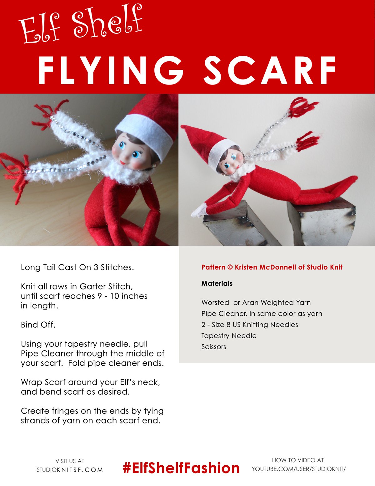 Free Elf on the Shelf Clothing Patterns and Accessories - Patchwork Posse