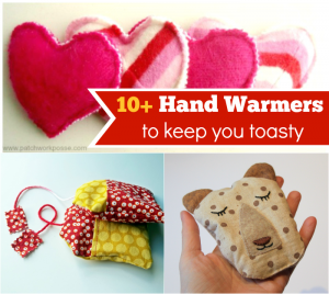 10 Hand Warmers Tutorials - to keep you toasty - Patchwork Posse