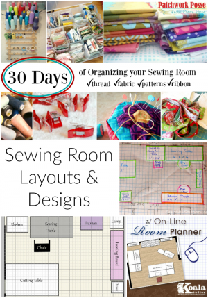 Sewing Room Layout Ideas & Designs - Patchwork Posse