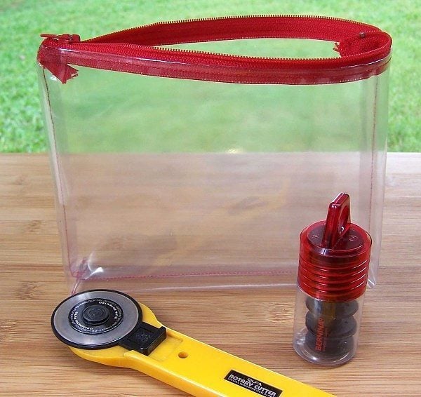 20 + Clear Bag Tutorials - Patchwork Posse