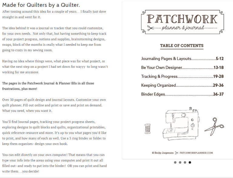 Patchwork Planner & Journal - Patchwork Posse