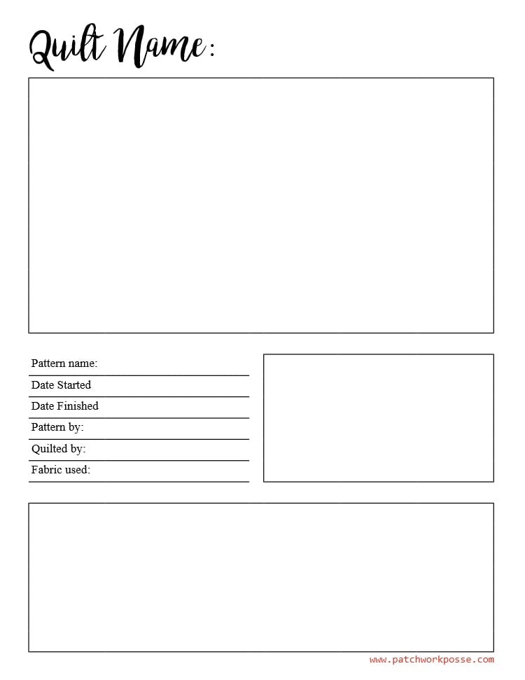 How to Design your own Quilt Journal - Patchwork Posse