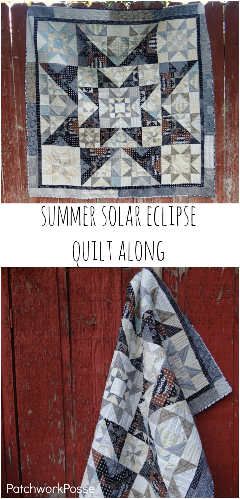 Borders - Summer Solar Eclipse - Patchwork Posse