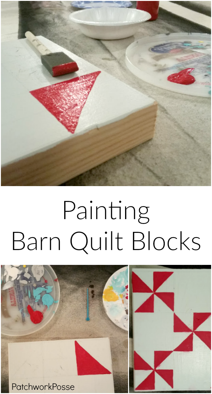 How to Paint Barn Quilt Blocks - Patchwork Posse