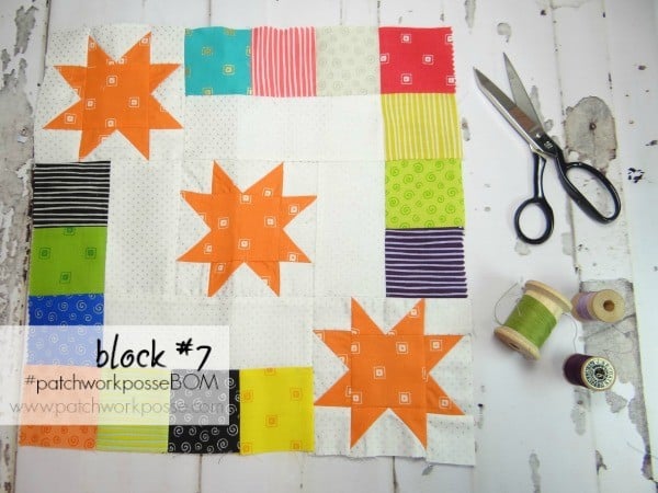 Three's Company Quilt Along - Patchwork Posse