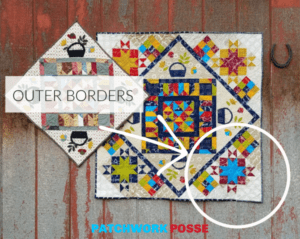 Garden Walk Quilt Along July - Patchwork Posse