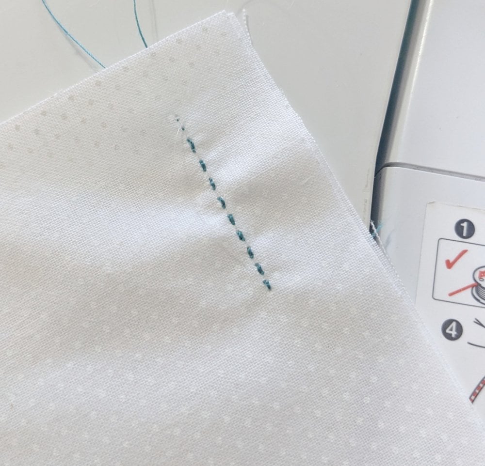 Sashiko Stitch with Brother Sewing Machine - How To - Patchwork Posse