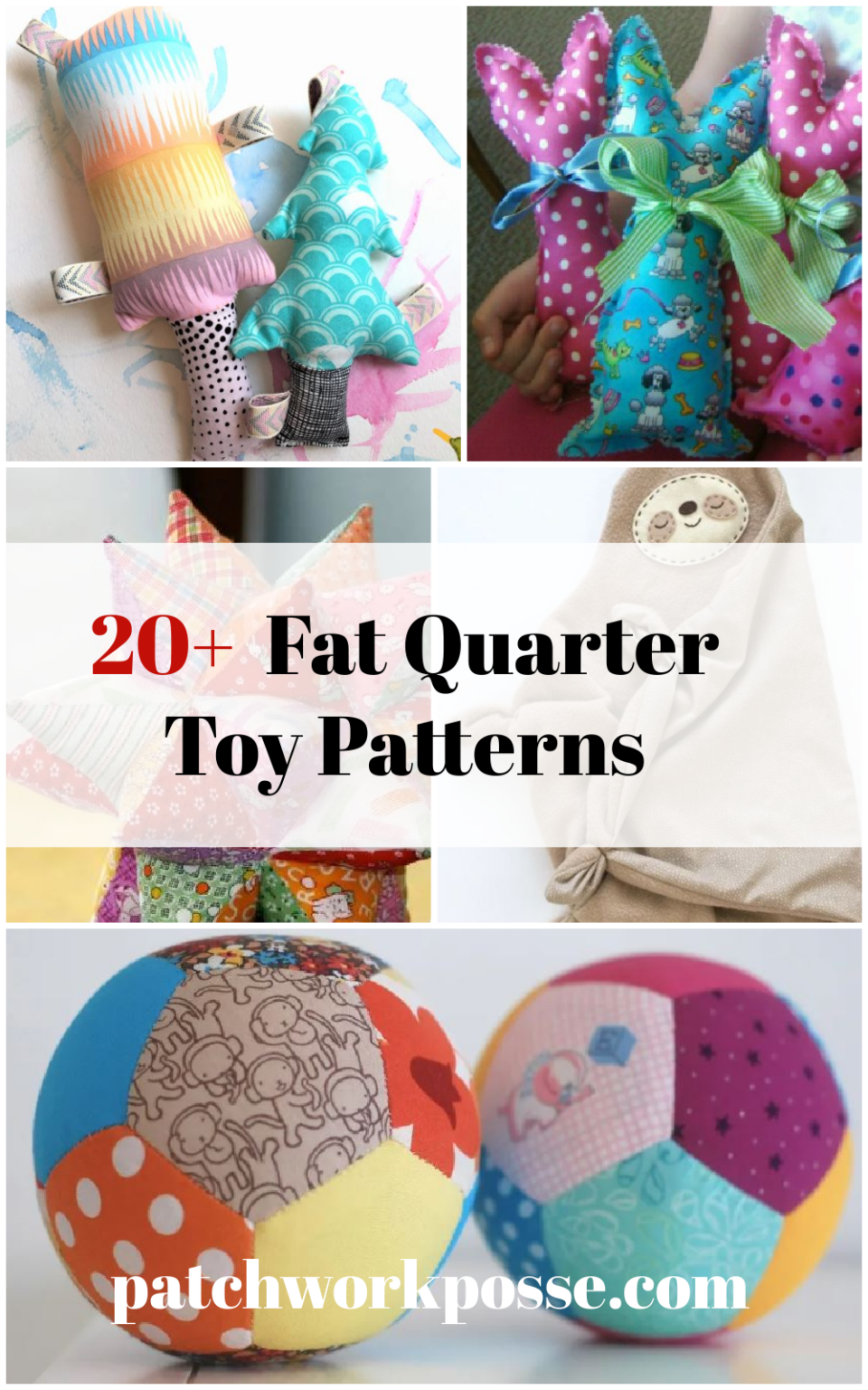 Free Fat Quarter Toy Patterns - Patchwork Posse
