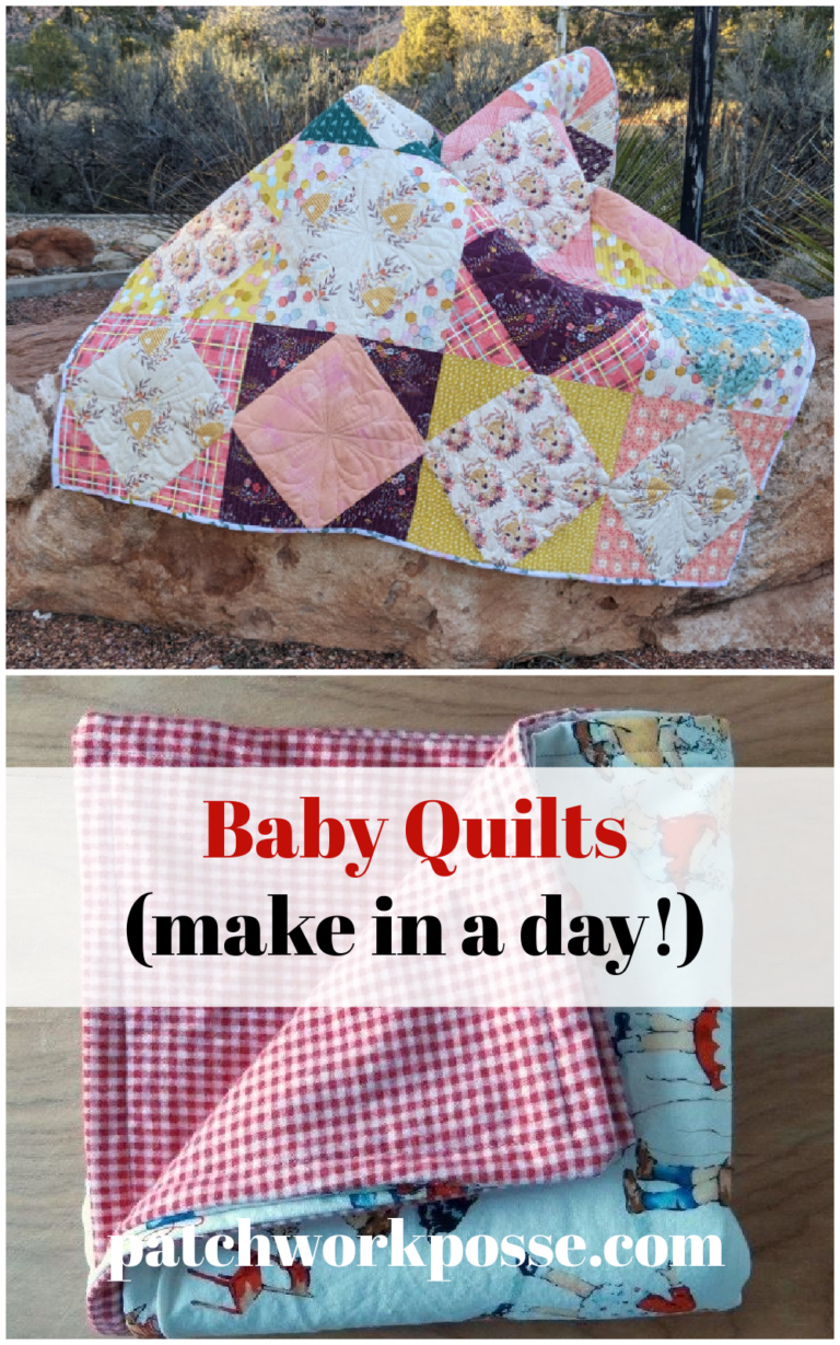 25+ Easy Baby Quilts to Make in a Day - Patchwork Posse