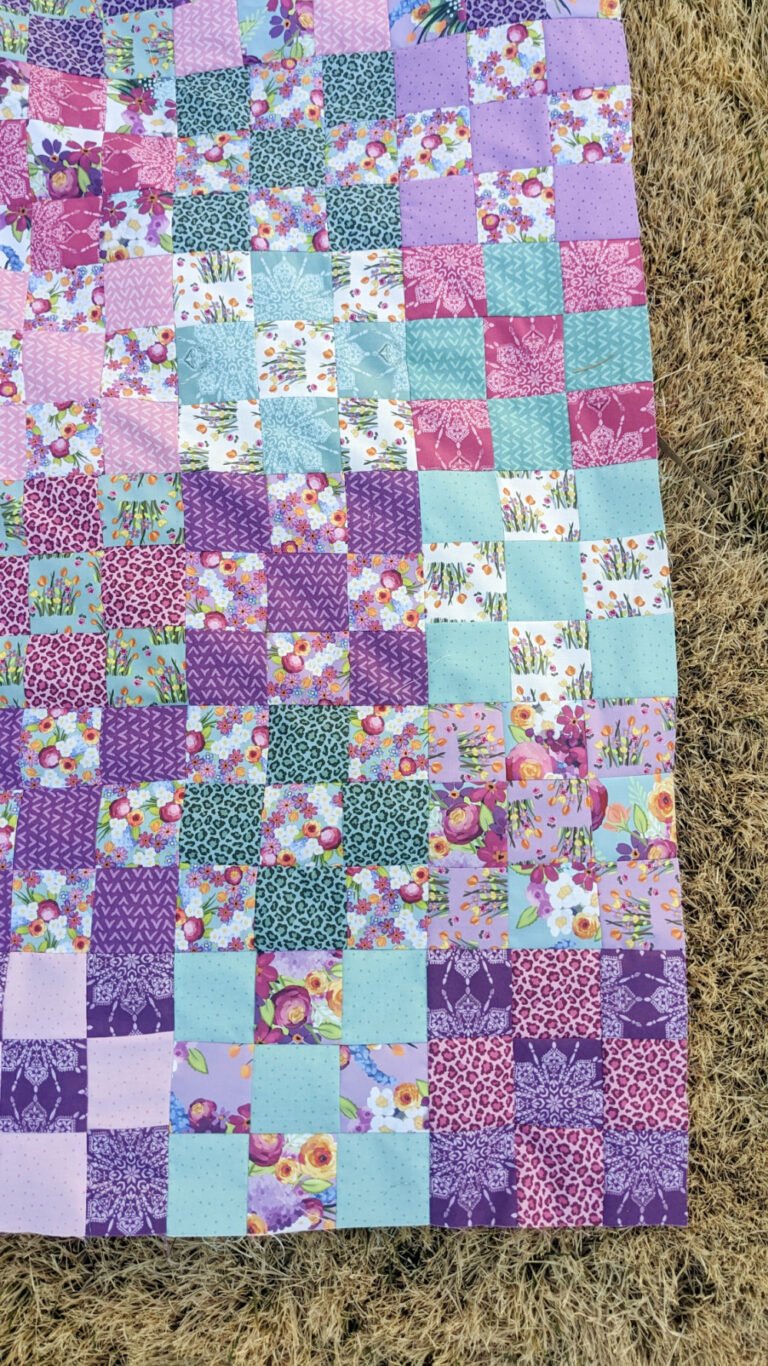 Easy Nine Patch Quilt Pattern for Beginners - Patchwork Posse