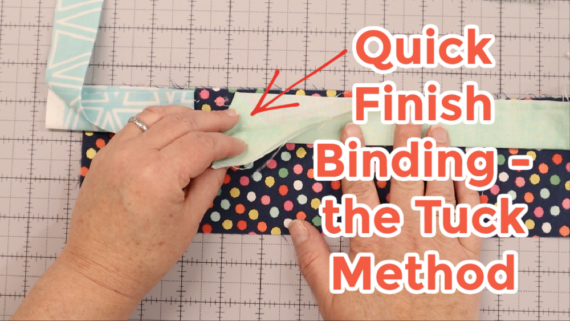 How to Make a Flange Quilt Binding - Patchwork Posse