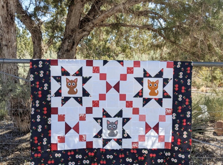 Kitty Cat Quilt Pattern - Patchwork Posse