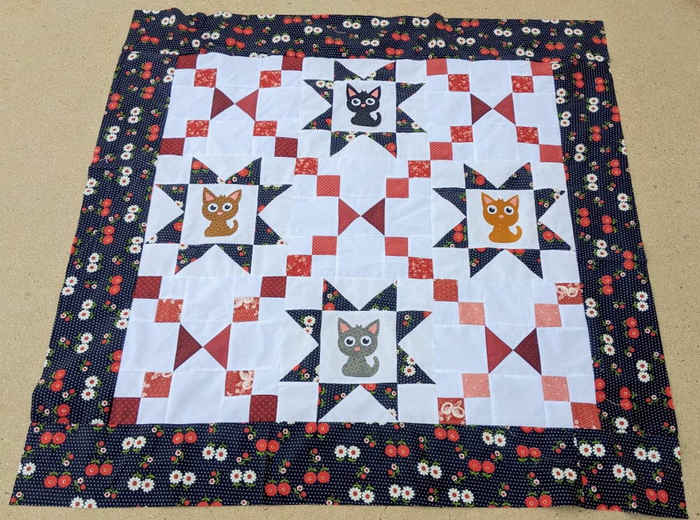 Kitty Cat Quilt Pattern - Patchwork Posse