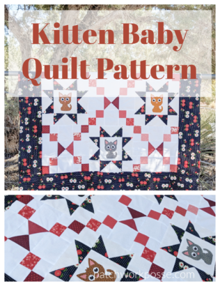 Kitty Cat Quilt Pattern - Patchwork Posse