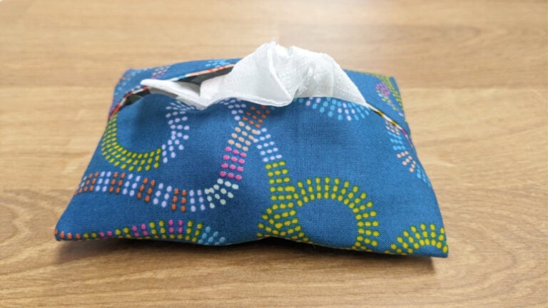 5 Minute Travel Tissue Holder Pattern - Patchwork Posse