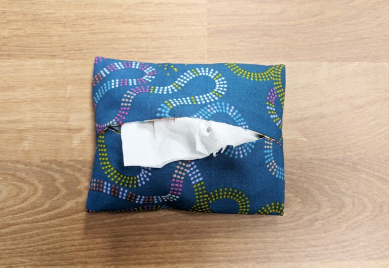 5 Minute Travel Tissue Holder Pattern - Patchwork Posse