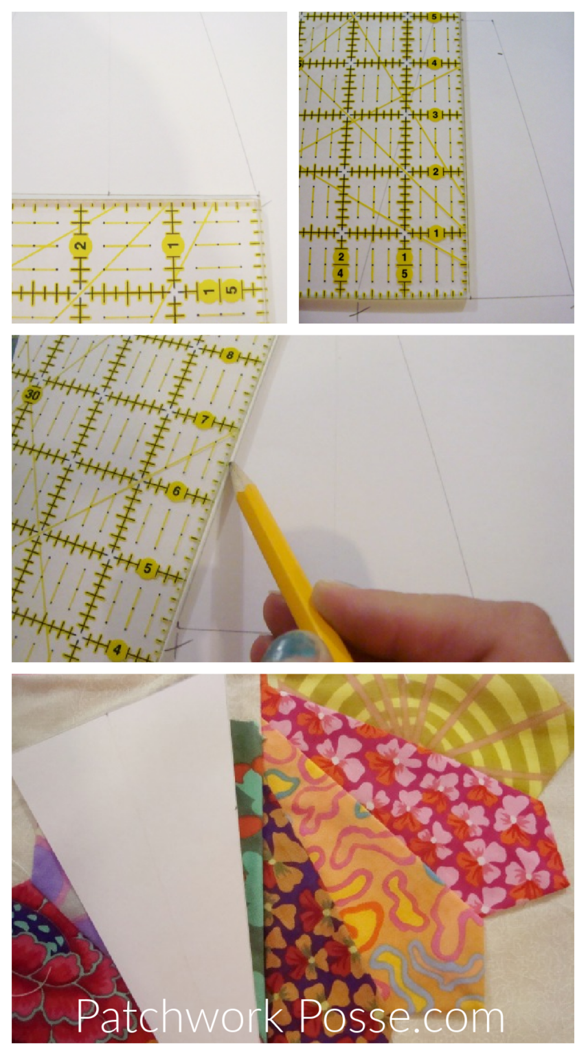 How To Make Your Own Dresden Plate Template - Patchwork Posse