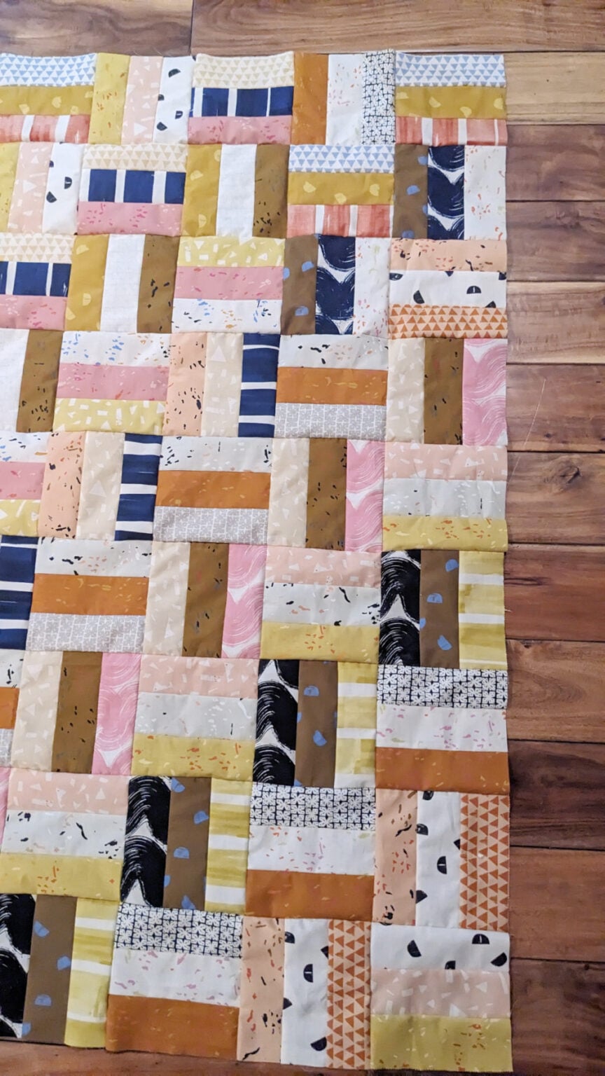 Rail Fence Quilt Pattern With Jelly Rolls