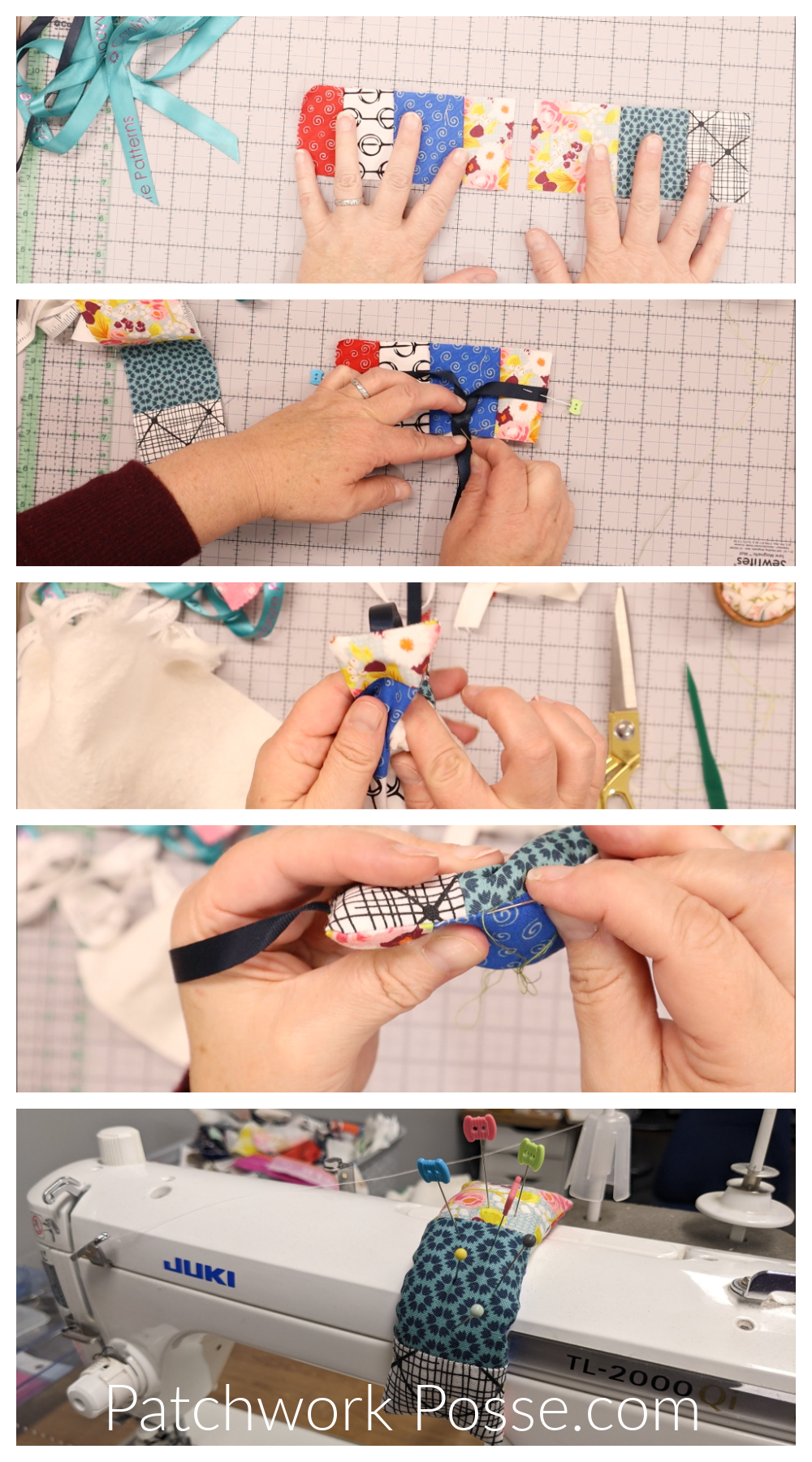 Sew a Pincushion for your Sewing Machine - Patchwork Posse