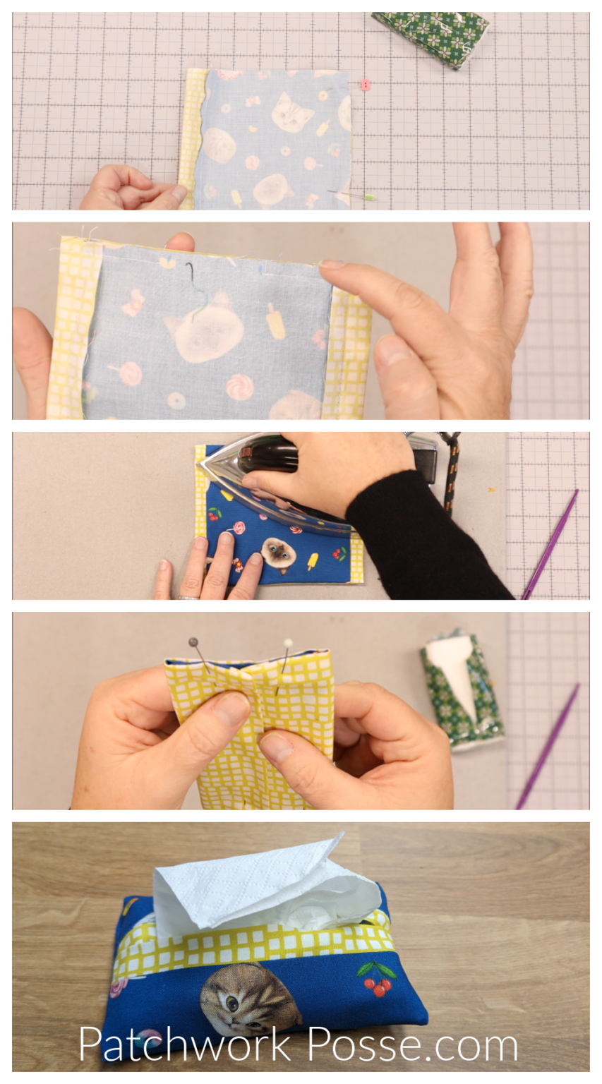 Tissue Holder Pattern with Cute Trim Edge - Patchwork Posse