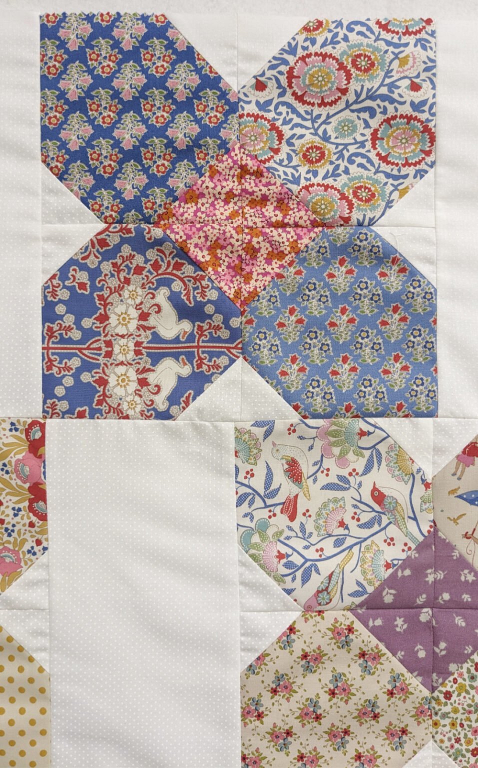 Charm Blossom Baby Quilt Pattern - Charm Pack Friendly - Patchwork Posse