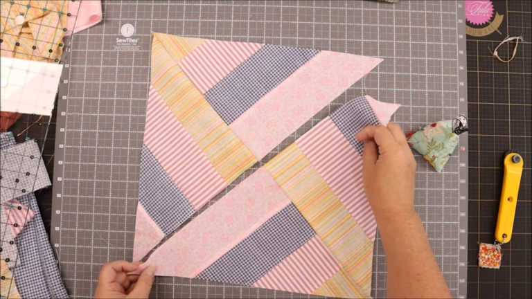 Spinning Ribbons Quilt: Easy Quilt Pattern Using Scrappy Fabric Strips ...