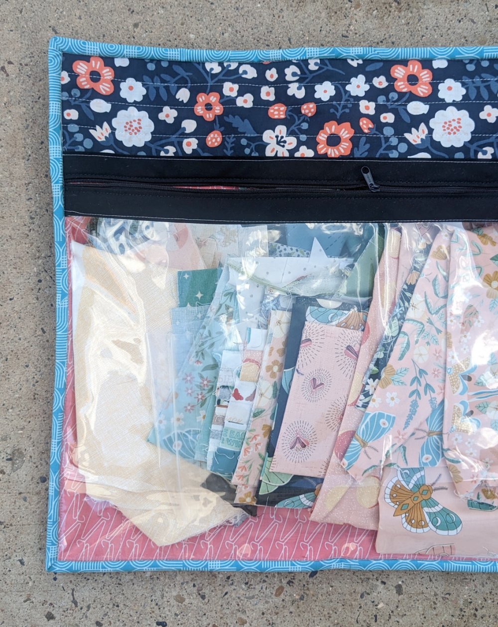 Quilt As You Go Project Bag with Video - Patchwork Posse