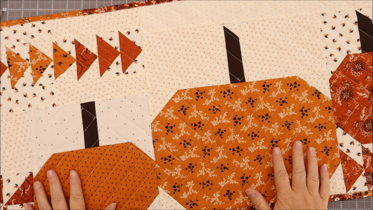 Free Pumpkin Quilt Block Pattern - Patchwork Posse