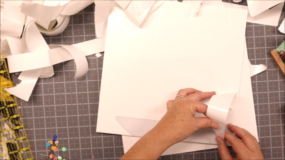 Easy DIY Design Wall Using Felt Squares - Patchwork Posse