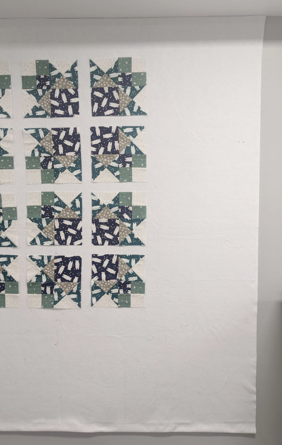 Easy DIY Design Wall Using Felt Squares - Patchwork Posse