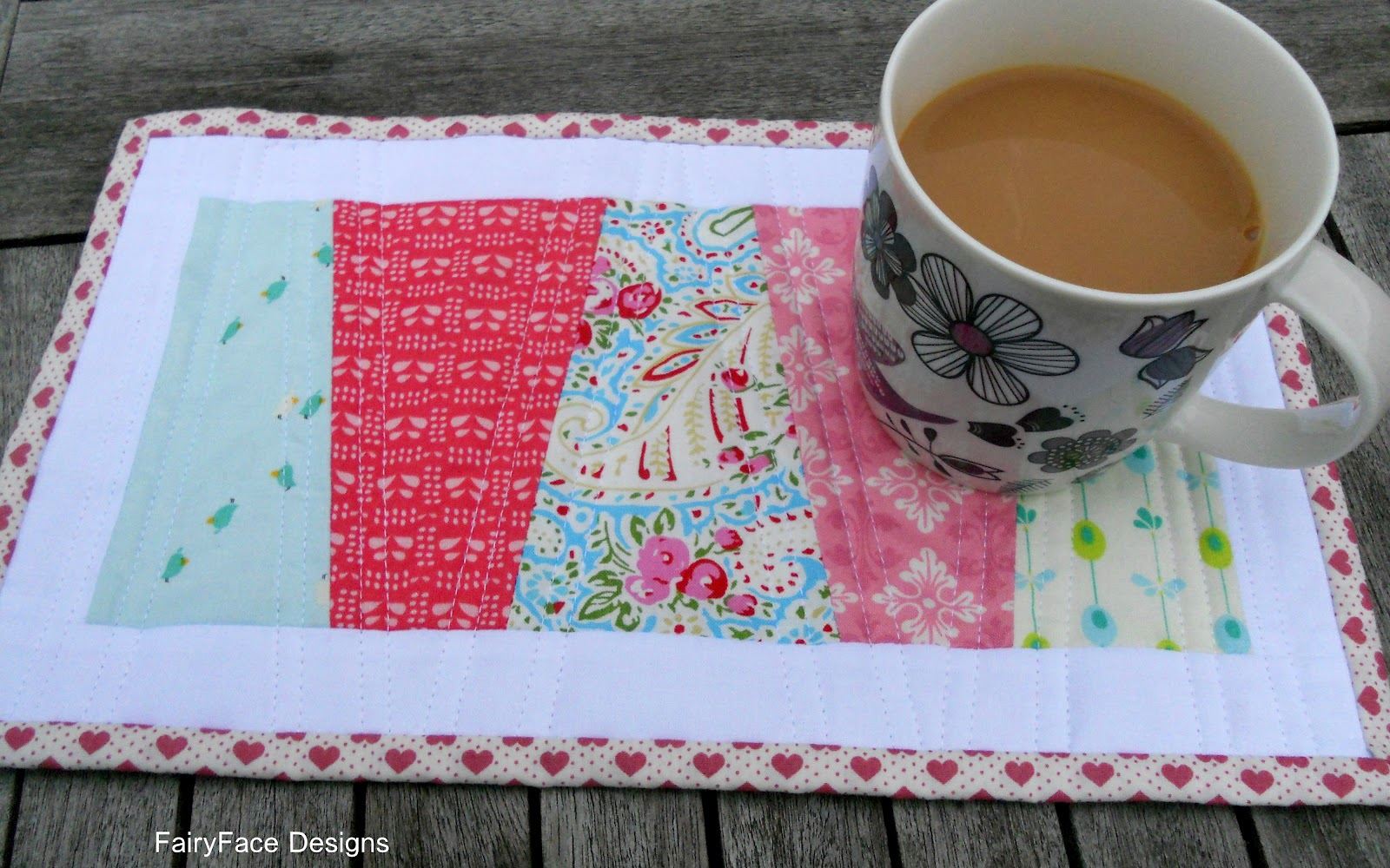 30 Cute and Easy Free Mug Rug Patterns - Patchwork Posse