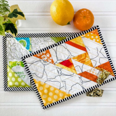 30 Cute and Easy Free Mug Rug Patterns - Patchwork Posse