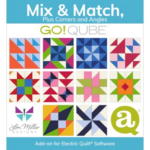 EQ and AccuQuilt Qube - Free Table Topper Pattern - Patchwork Posse