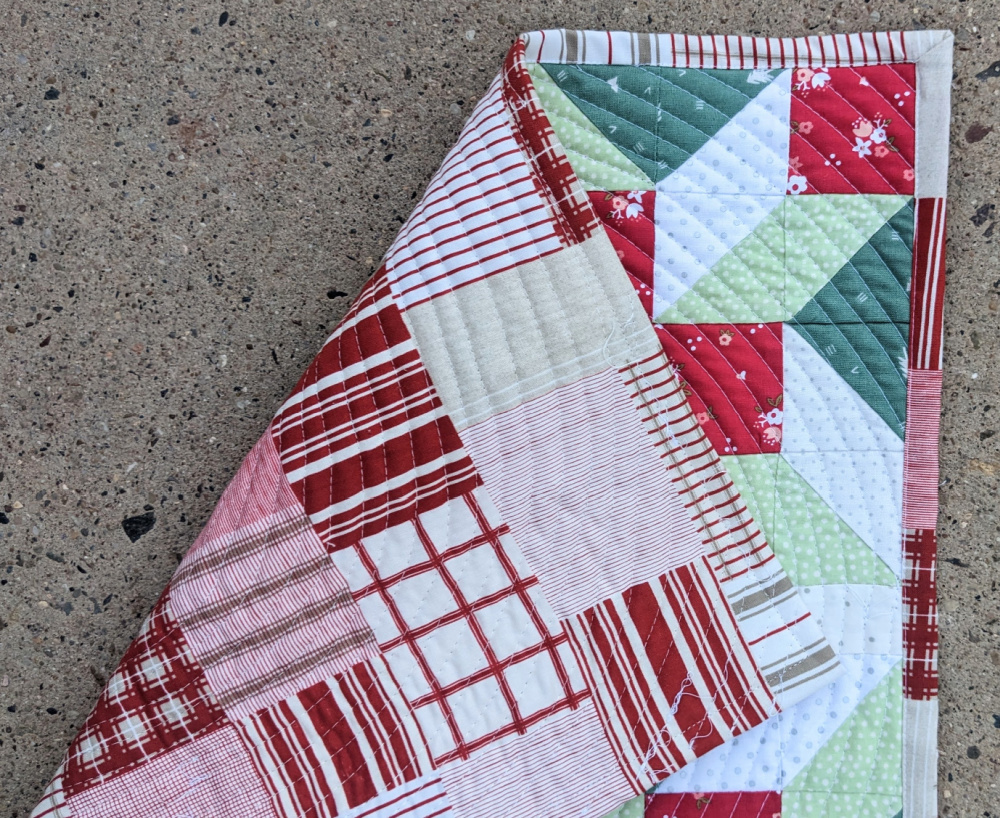 EQ and AccuQuilt Qube - Free Table Topper Pattern - Patchwork Posse